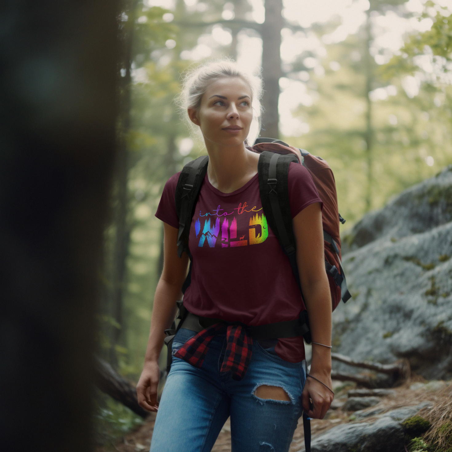 Into The Wild Camping T-Shirt | candwinsports – C & Win Sports